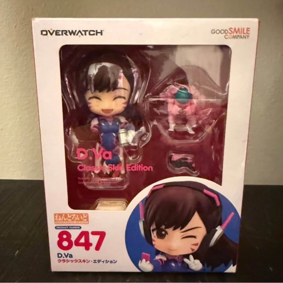 Other | Overwatch Dva Classic Skin Edition Figure | Poshmark